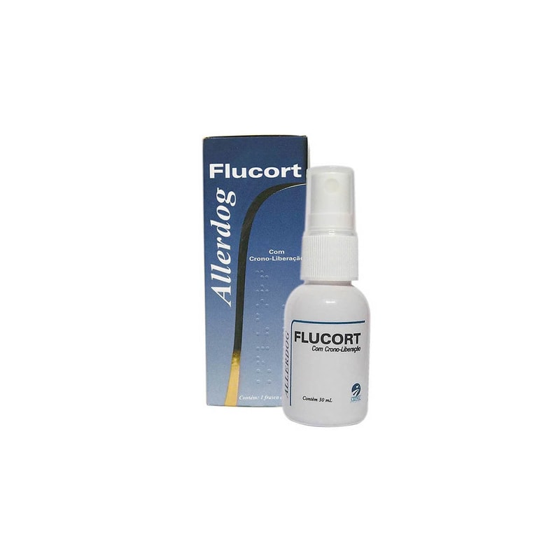 Allerdog Flucort Anti-inflamatório 30ml | Amaro's Bichos Pet Shop