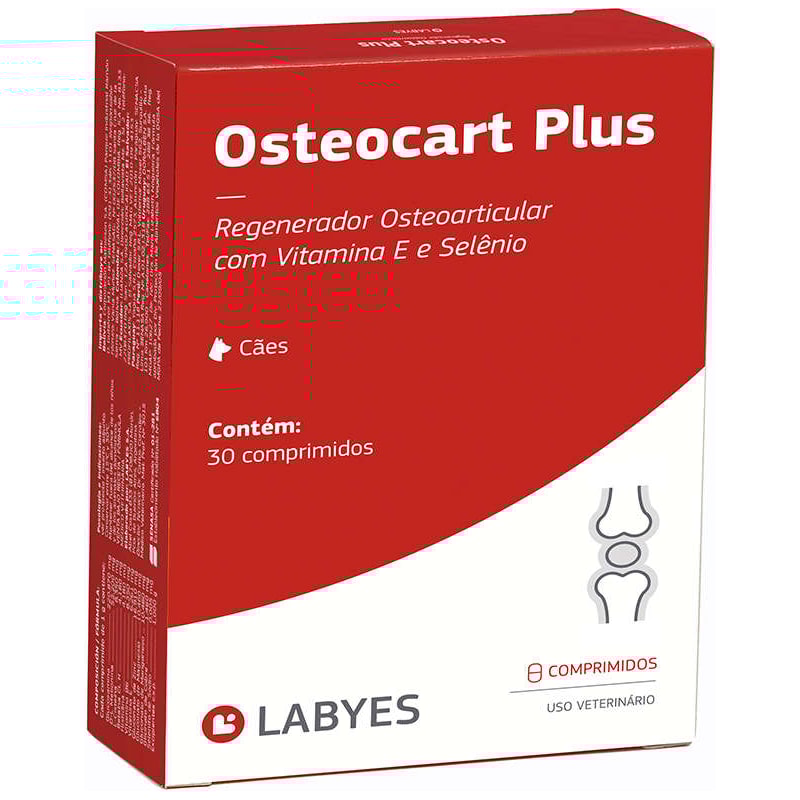 Osteocart Plus Regenerador Osteoarticular com 30 comprimidos | Amaro's ...